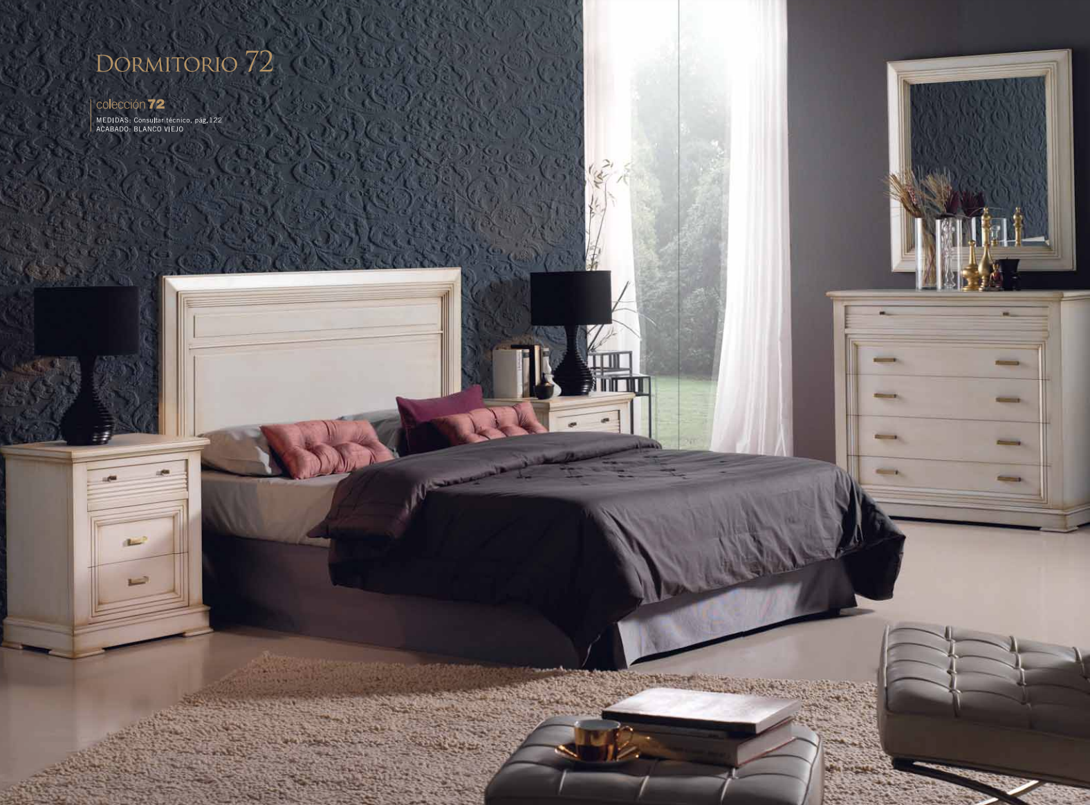 Dormitorio Clásico en madera