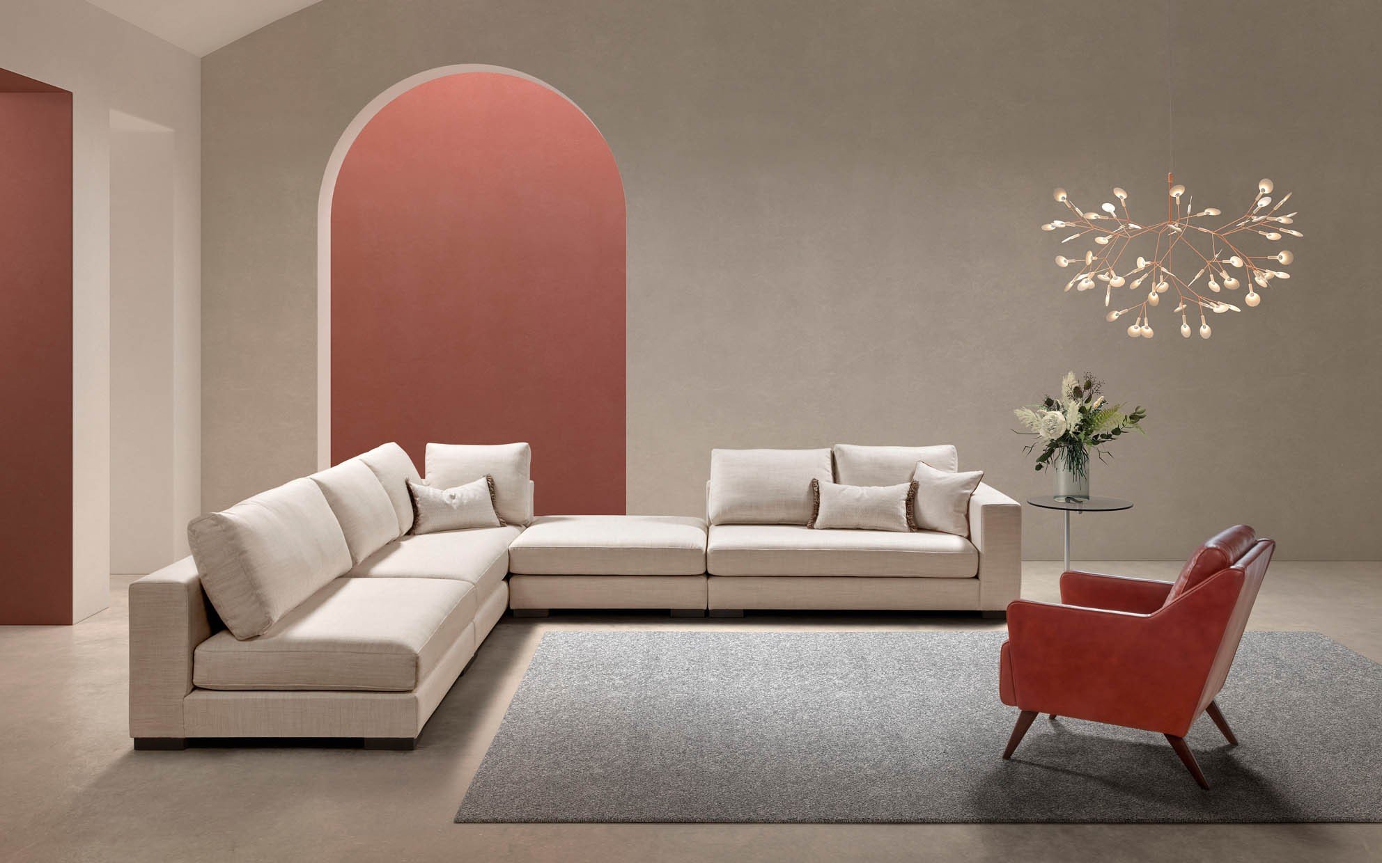 Maranda, exposición de sofas en Xabia