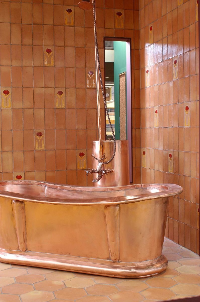 Baños :: Ateret Cerámicas. Fabricación de barro cocido artesanal