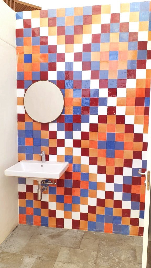 G001 ROJO GRANATE :: Gama de colores Zellige :: Azulejos Zellige ...