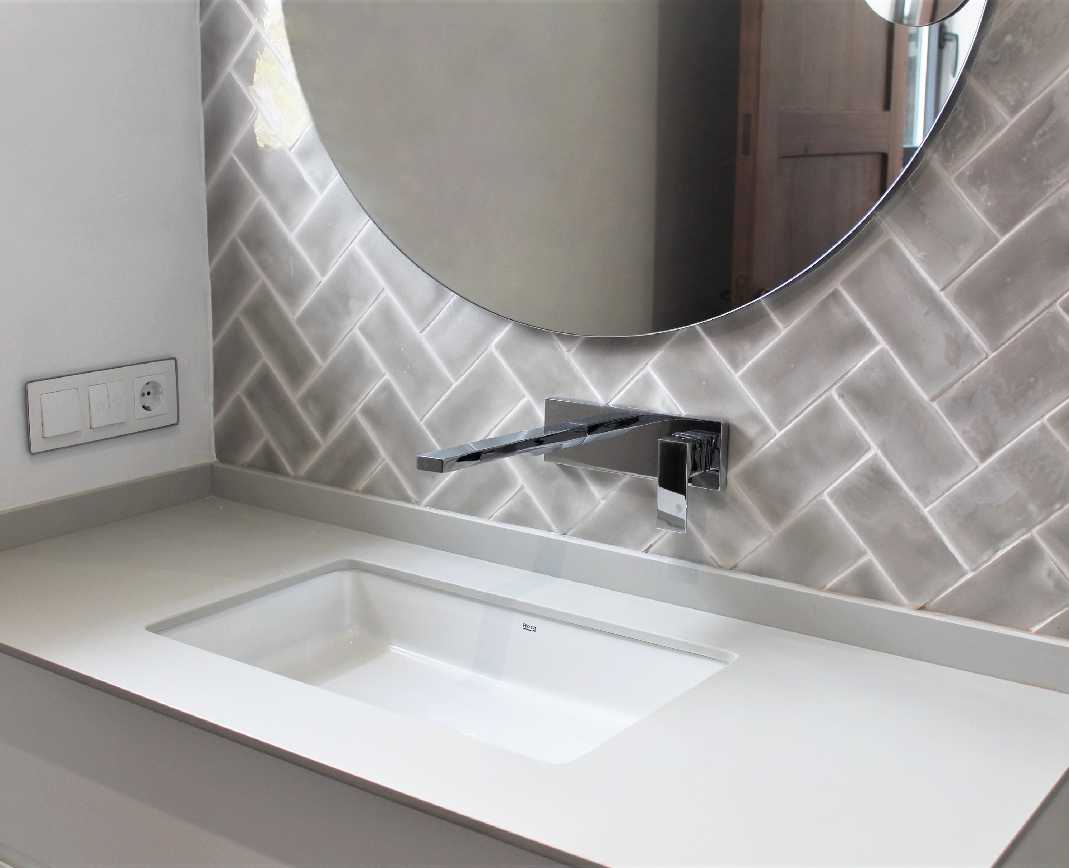 Glazed mechanical tiles (White Body) :: ALTERET CERÁMICAS | Handmade ...