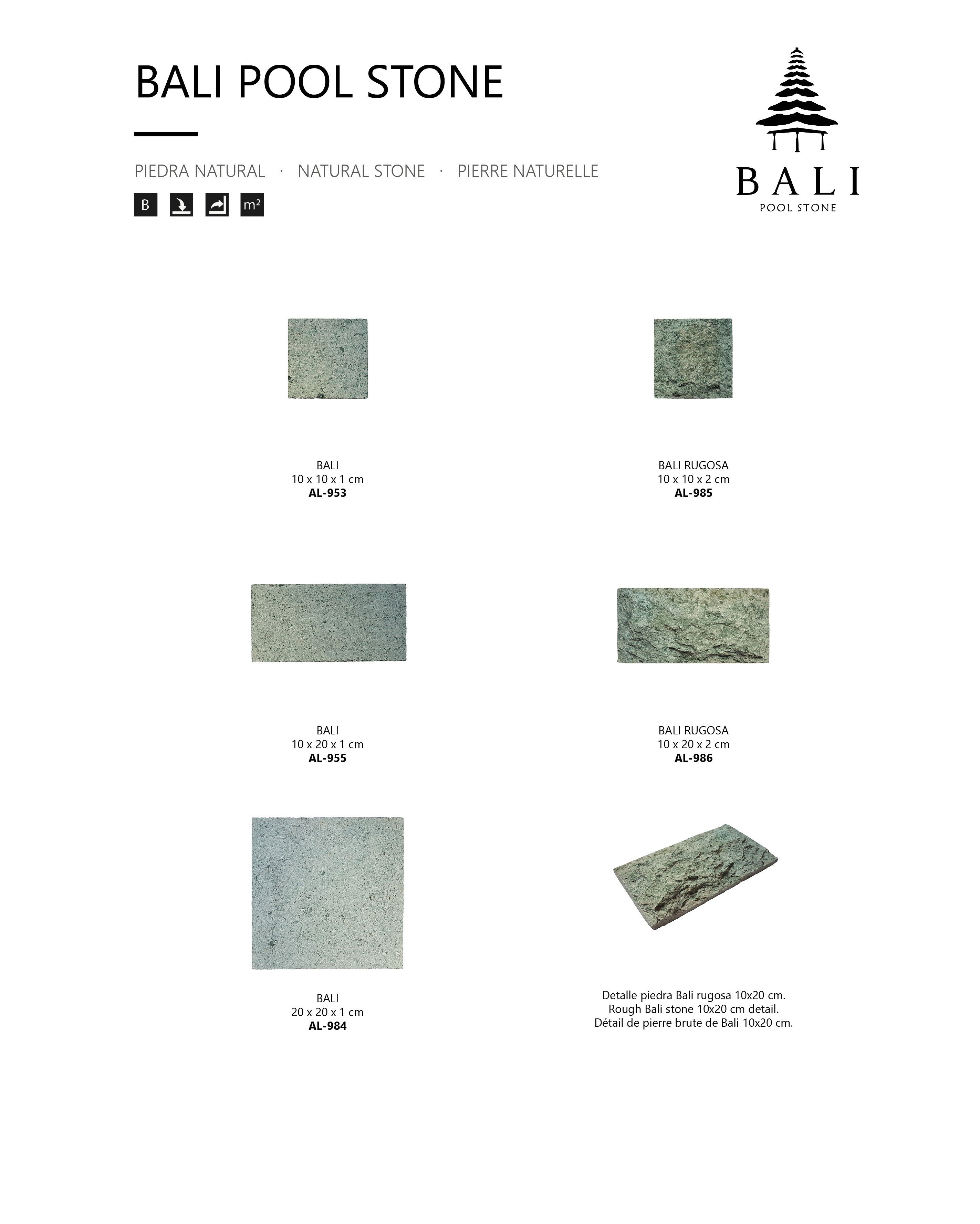 Bali stone rugosa 10x20 cm :: Piedra Bali :: Piedra Natural :: ALTERET ...