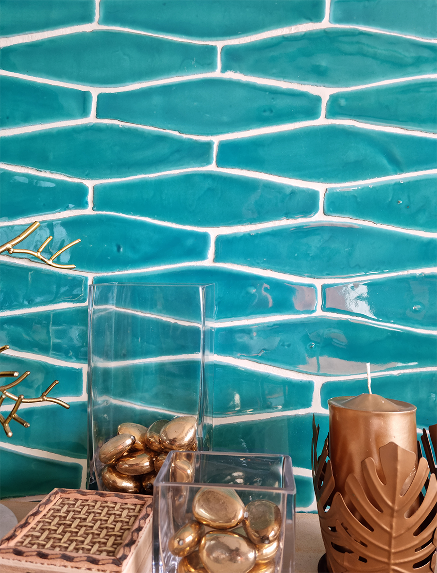 G260 Turquoise (Gloss) :: Colour range :: Handmade Wall Tiles ...