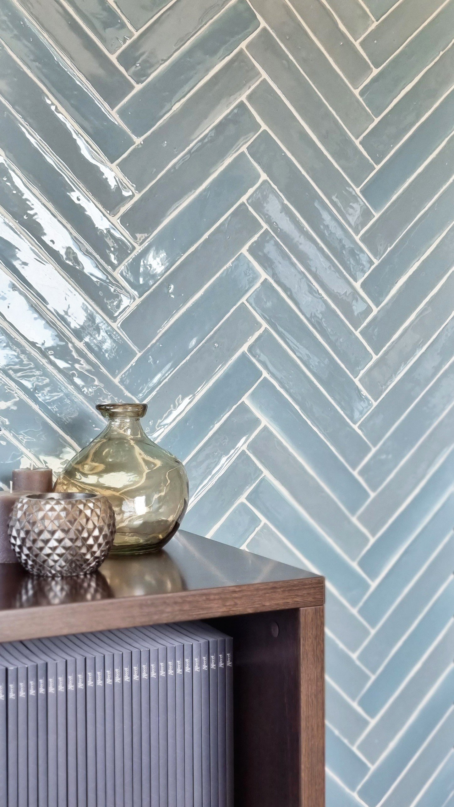 G206 Pacifico Blue (Gloss) :: Colour range :: Handmade Wall Tiles ...