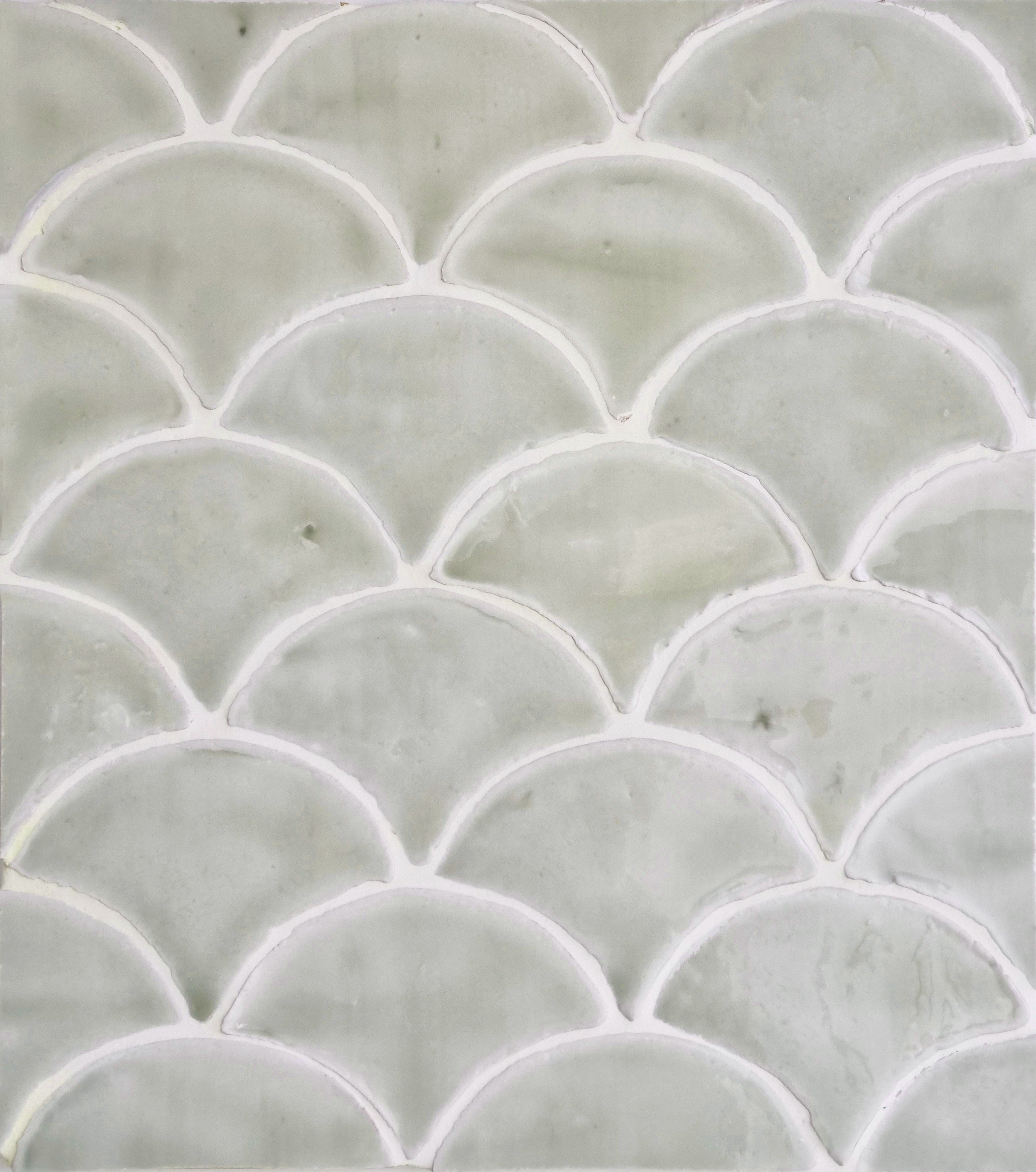 Azulejo De Vidrio Tipo Metro De Color Verde Salvia Azulejo Interior Y