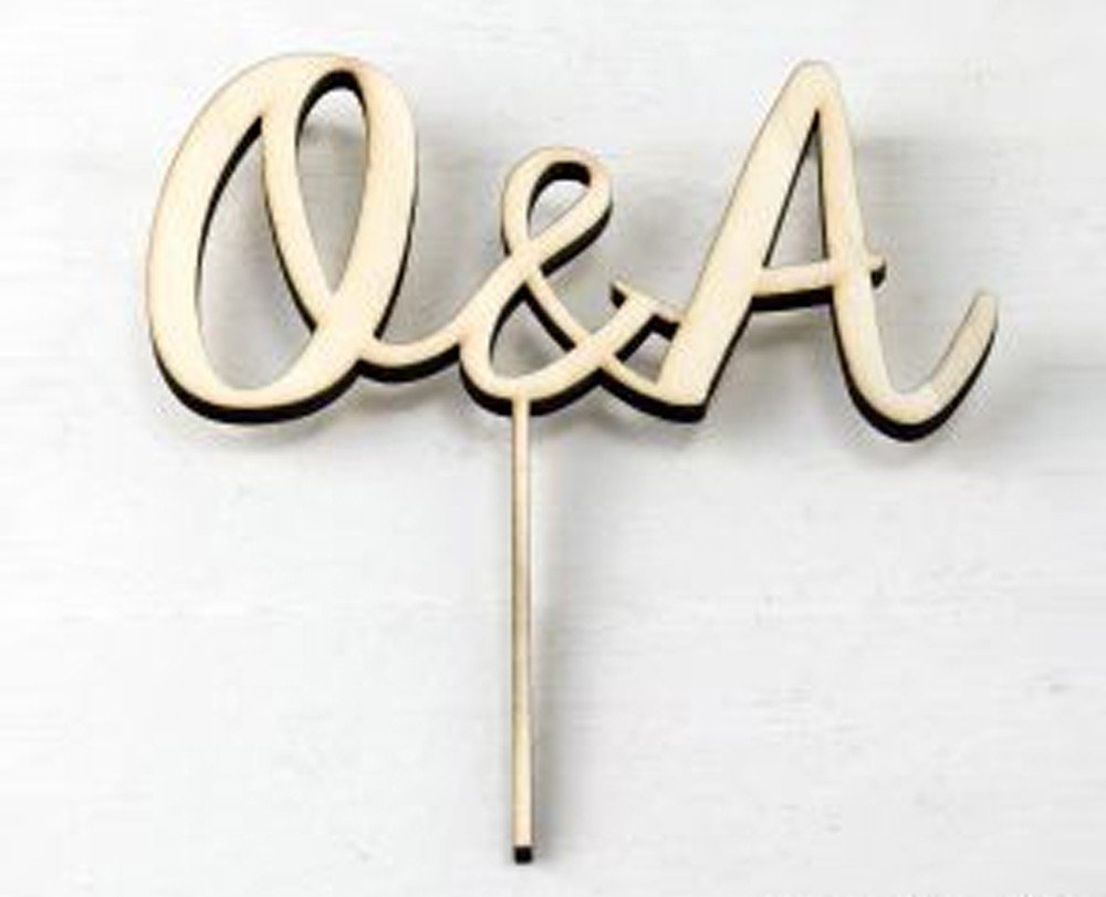 cake topper iniciales :: decora tu evento